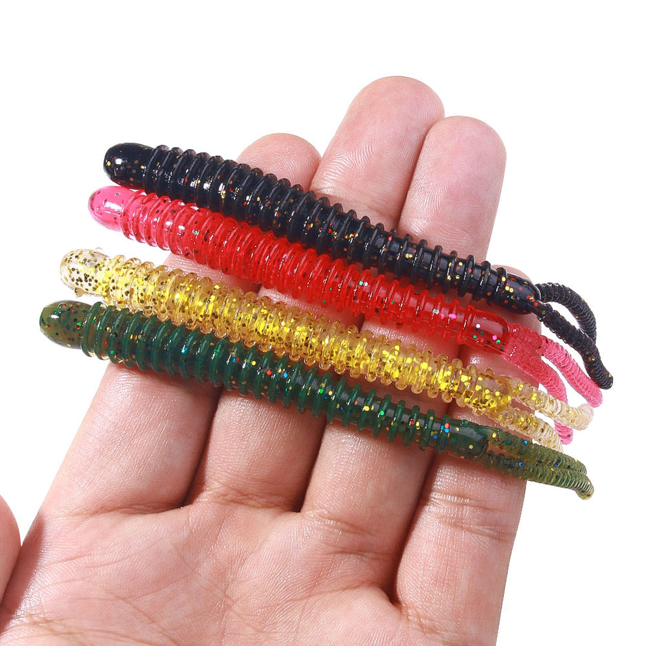 Soft Lure Soft Plastic Fishing Baits Frog Lures Worm Lure HENJIA ...