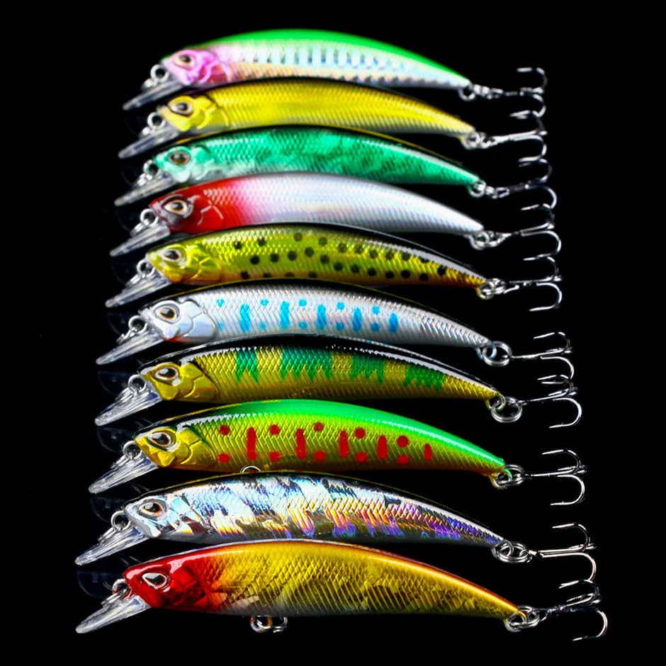 Minnow Lure Laser Float Fishing Lure Bait | HENGJIA FISHING – Hengjia ...