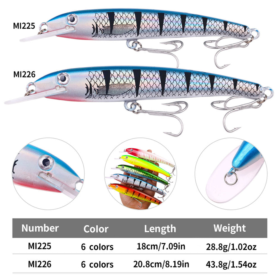 Minnow Lure Laser Float Fishing Lure Bait | HENGJIA FISHING – Hengjia ...
