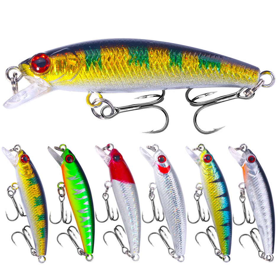 Minnow Lure Laser Float Fishing Lure Bait | HENGJIA FISHING#N ...