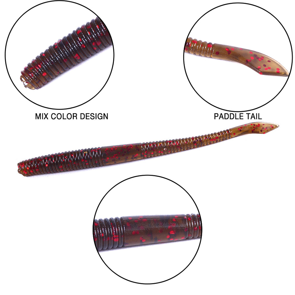 Soft Bait Lures Rubber Plastic Lure Baits Fishing Gear Store – Hengjia ...
